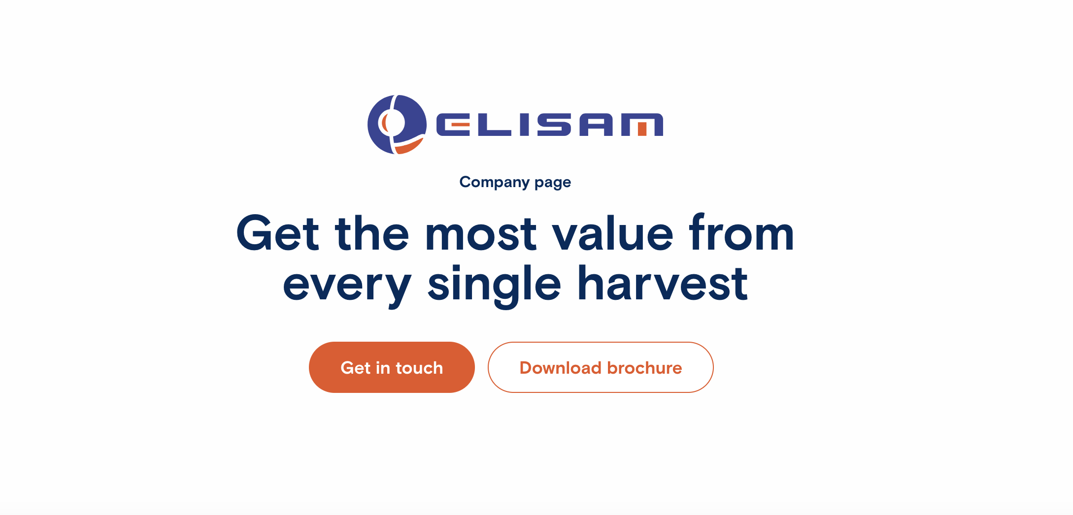 Elisam grading solutions - world-class machines | Ellips